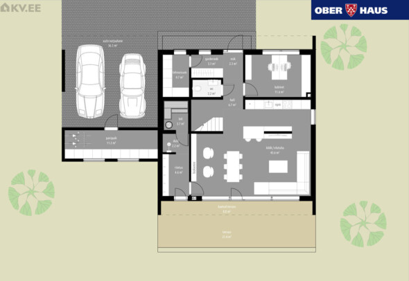 Müüa maja, 5 magamistuba - Hobuseraua 43, Ihaste, Tartu, Tartumaa ...
