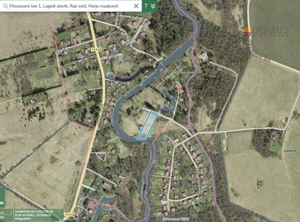 Müüa maatükk, elamumaa - Muuseumi tee 1, Lagedi, Rae vald, Harjumaa ...