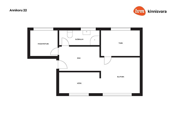 Müüa korter, 3 tuba - Annikoru 22, Annikoru, Elva vald, Tartumaa ...