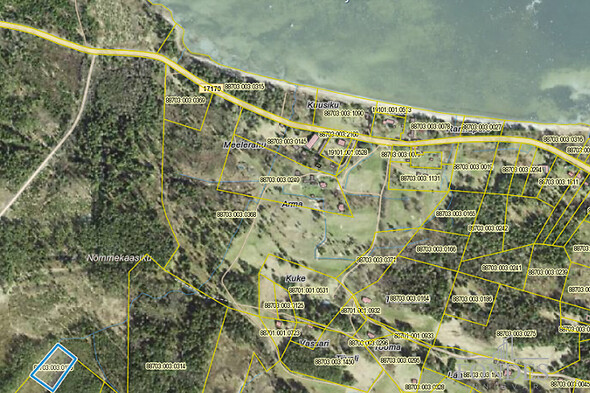 Müüa maatükk, elamumaa, metsamaa - Vaarika, Rutja, Rutja, Haljala vald ...
