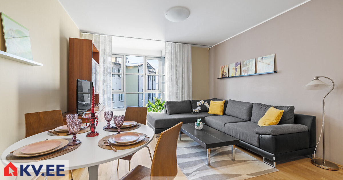 Müüa korter, 2 tuba - Jahu tn 1, Kalaranna, Kesklinn, Tallinn, Harjumaa - Kinnisvaraportaal KV.EE