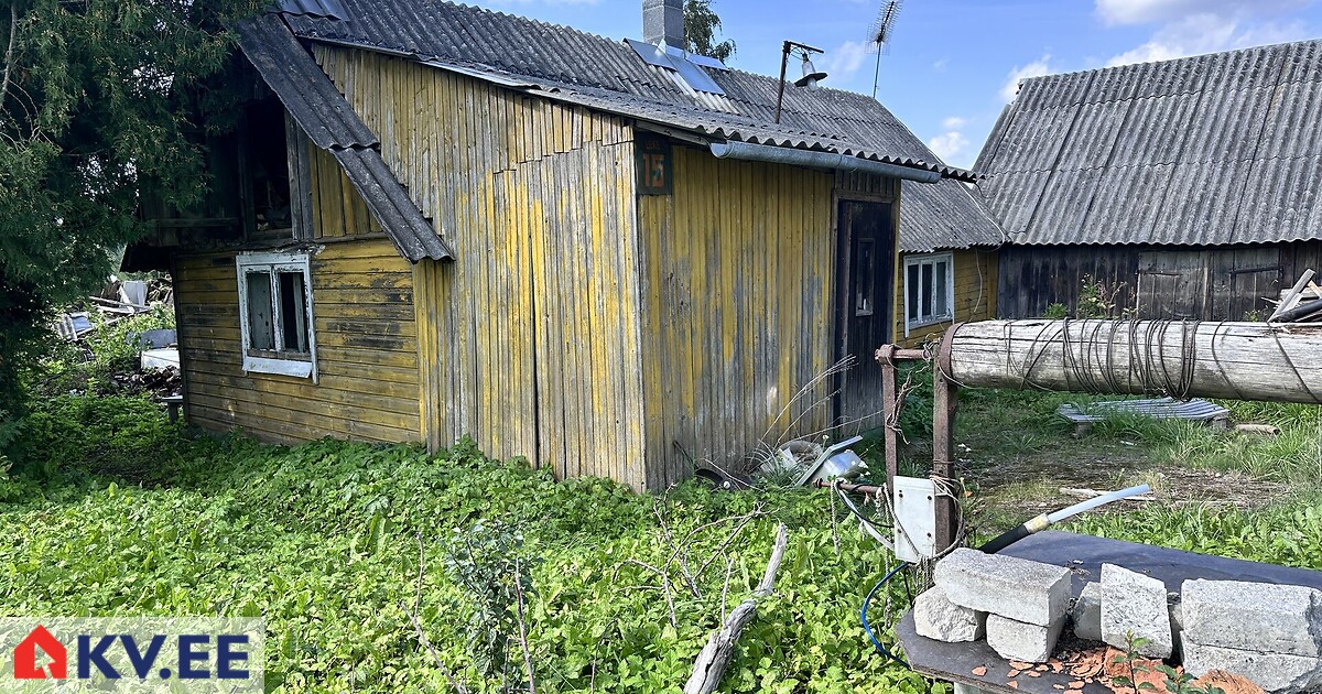 Müüa maja - Luke tn 15, Nõo, Nõo vald, Tartumaa - Kinnisvaraportaal KV.EE