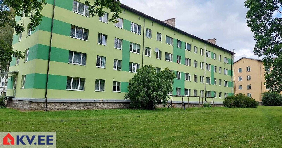 Müüa korter, 2 tuba - Kesk 9-26, Valga linn, Valga vald, Valgamaa ...