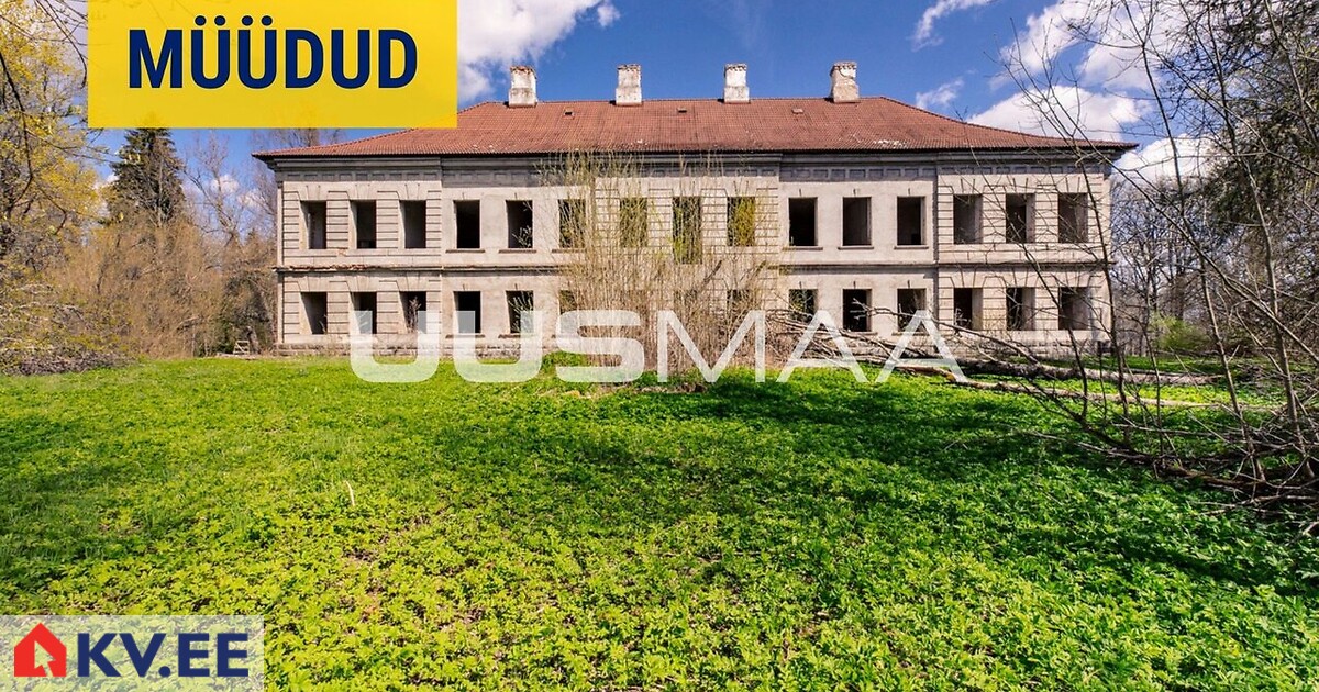 Müüa maja - Norra mõis, Norra, Järva vald, Järvamaa - Kinnisvaraportaal ...