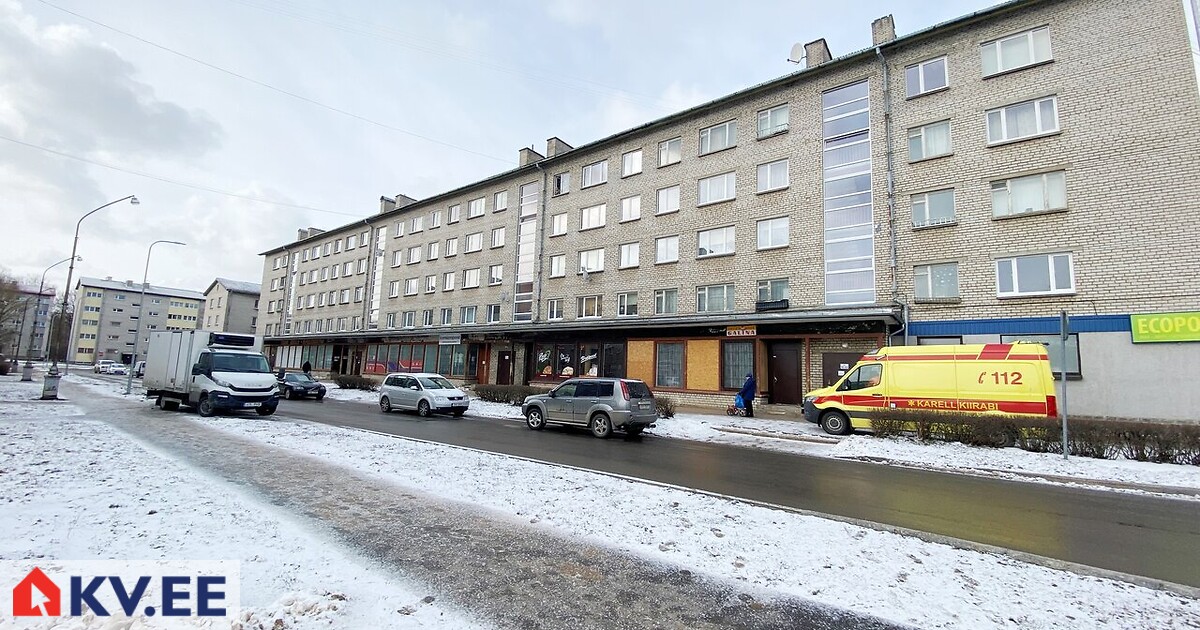 Müüa korter, 3 tuba - Kesk tn 53, Sillamäe, Ida-Virumaa ...