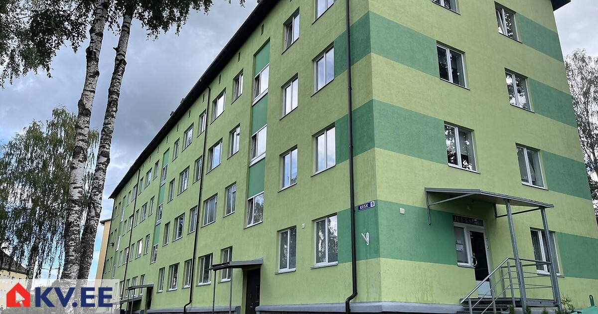 Müüa korter, 2 tuba - Kesk tn 9, Valga linn, Valga vald, Valgamaa ...