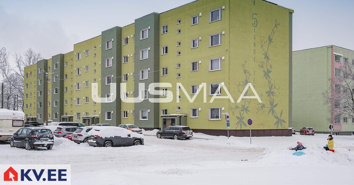 Müüa korter, 1 tuba - Aiandi tee 5, Annelinn, Tartu linn, Tartu, Tartumaa - Kinnisvaraportaal KV.EE