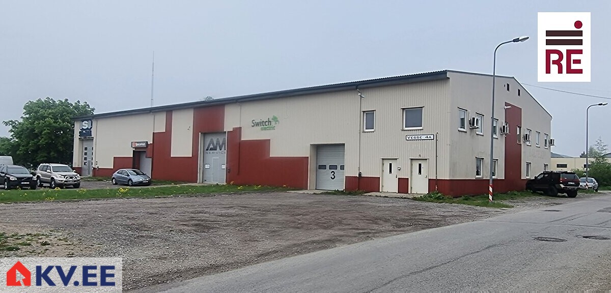 Müüa äripind, 1309.5 m² - Vesse 4a, Lasnamäe, Tallinn, Harjumaa ...