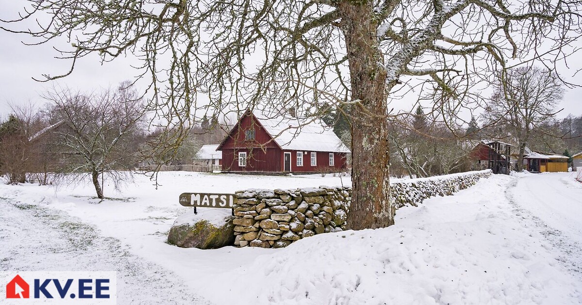 Müüa maja, 3 magamistuba - Matsi talu, Pihtla, Saaremaa vald, Saaremaa ...