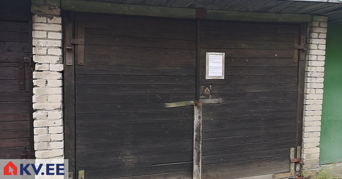 Müüa garaaž - Pae tn 13a, Lasnamäe, Tallinn, Harjumaa ...
